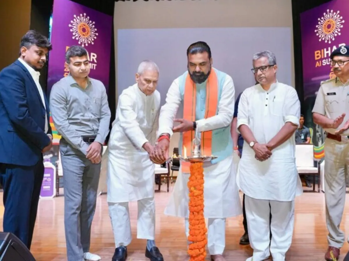 CM Samrat Chaudhary Makes Major Announcement at Bihar AI Summit 2026 ...